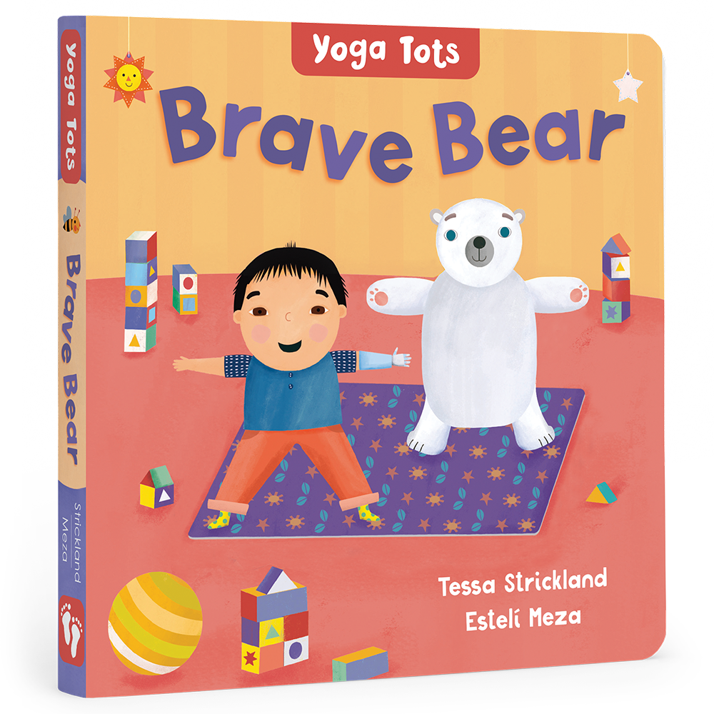 Yoga Tots: Brave Bear - Children's Book | Rainbow Playrooms